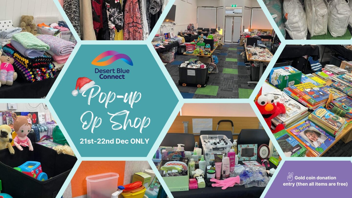 Pop-up Op Shop (Day 1) | Desert Blue Connect