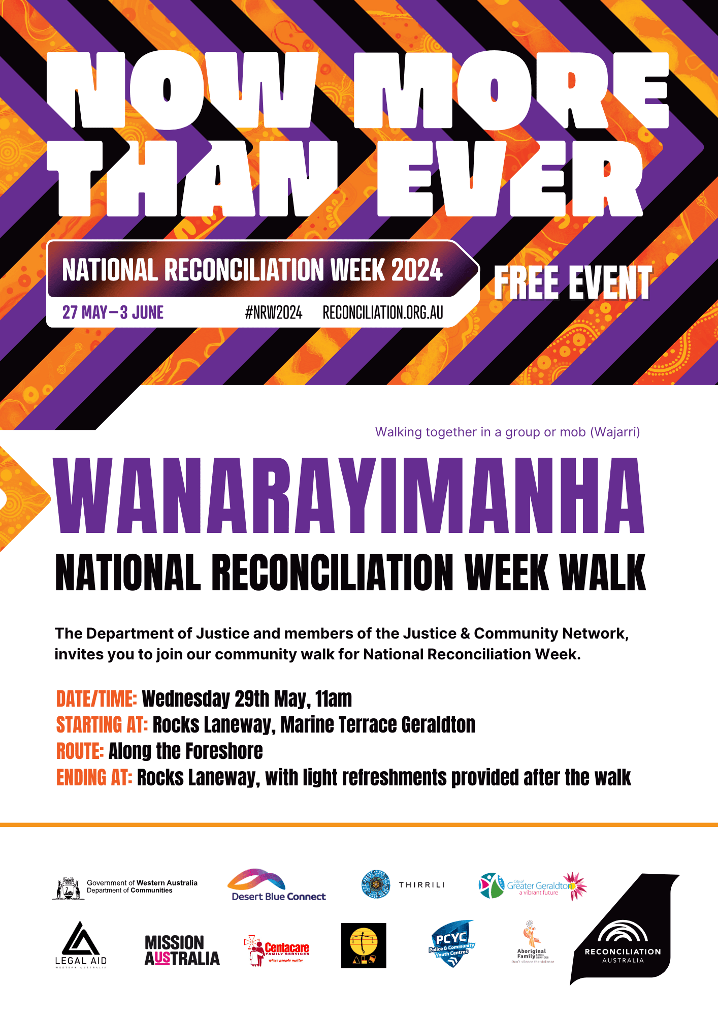 Wanarayimanha National Reconciliation Week Walk 2024 | Desert Blue Connect Wanarayimanha National Reconciliation Week Walk 2024 | Desert Blue Connect